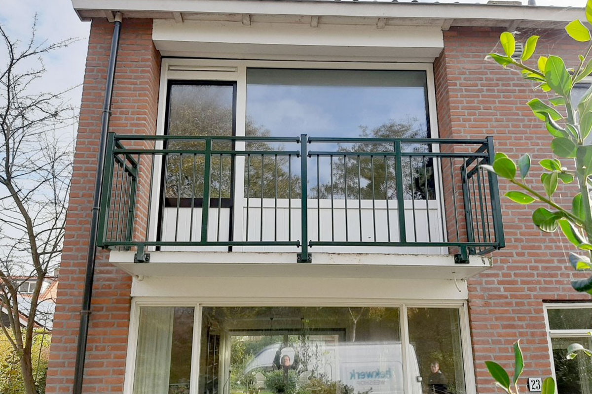Balkonhek van IJzer